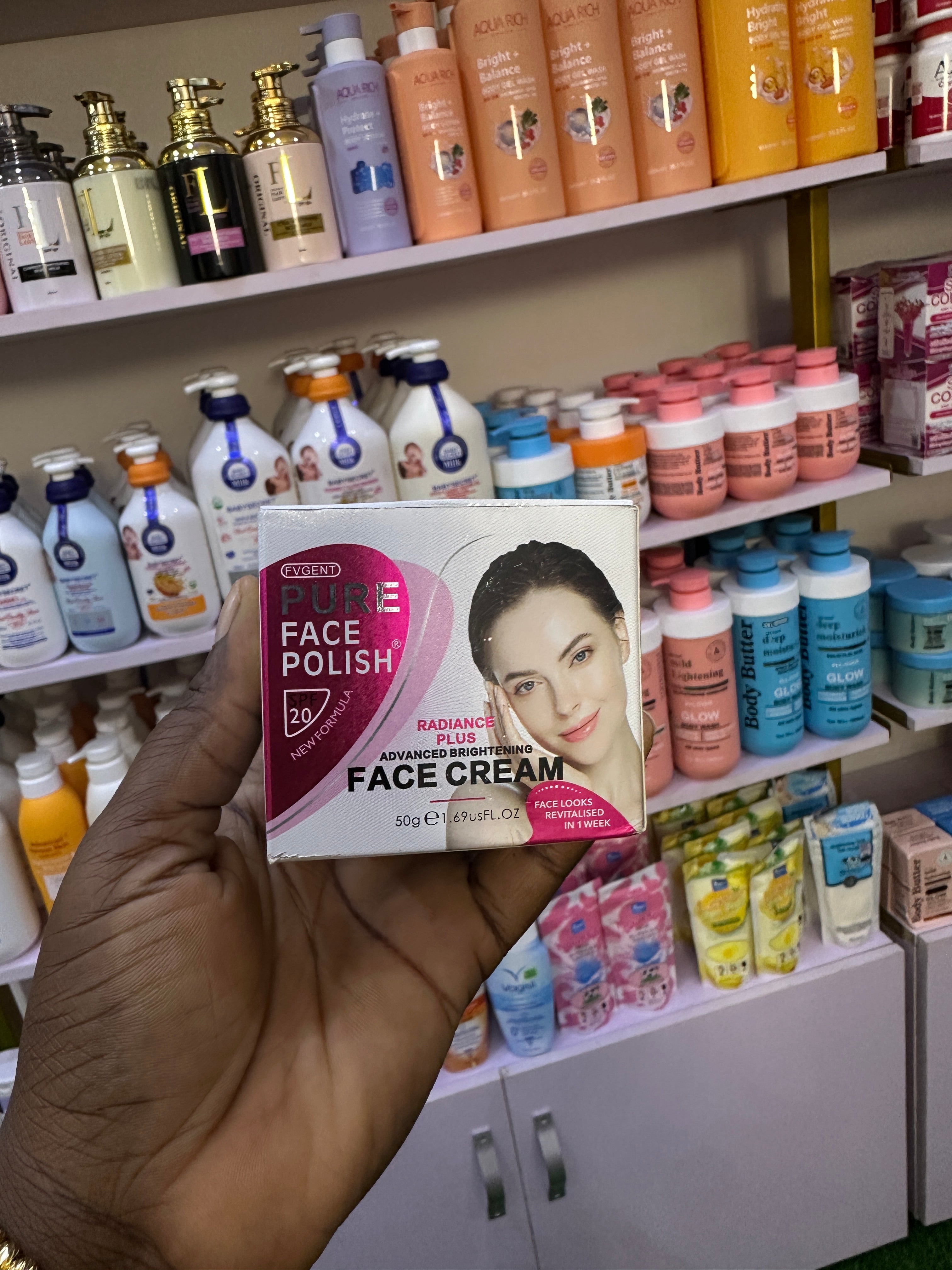 Pure Face Polish Face Cream – Dazzlin World Beauty